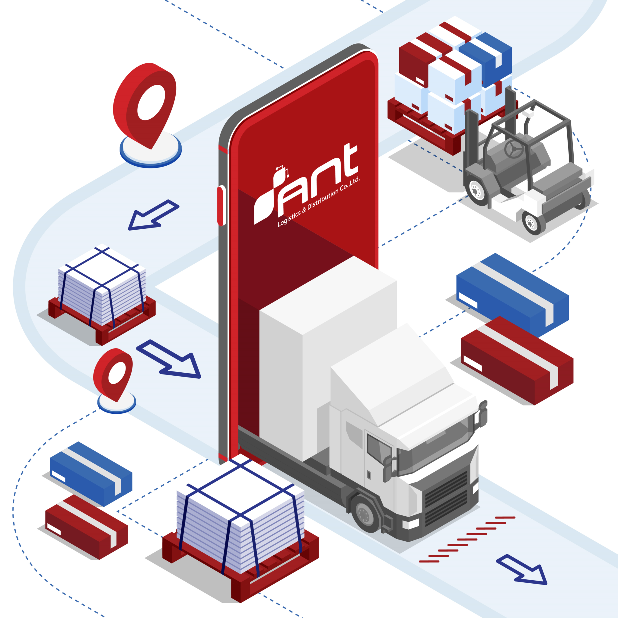 ANT LOGISTICS – ผู้นำในการให้บริการขนส่งและกระจายสินค้า